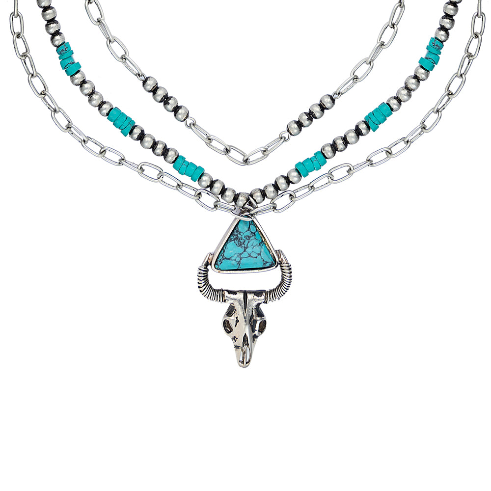 Mesa Mystery Multistrand Necklace Myra USA mesa-mystery-multistrand-necklace-myra-usa