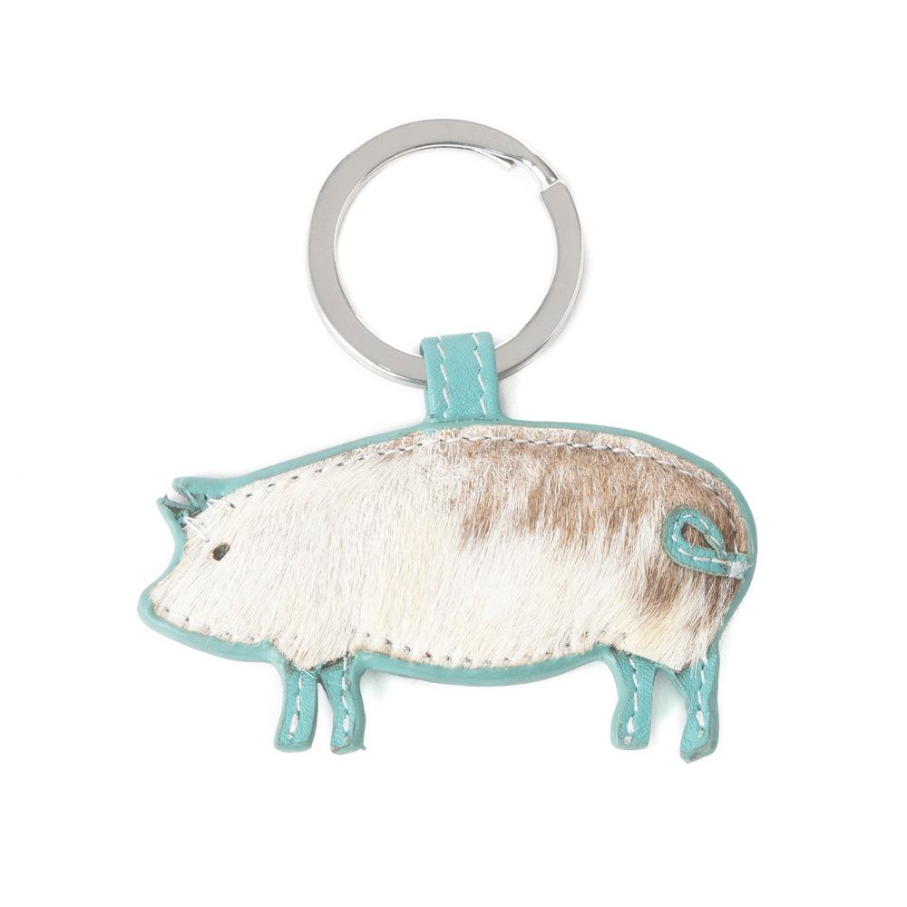 Pasture Pal Hairon Key Fob in Almond Cream - Southern Sass Meets ...