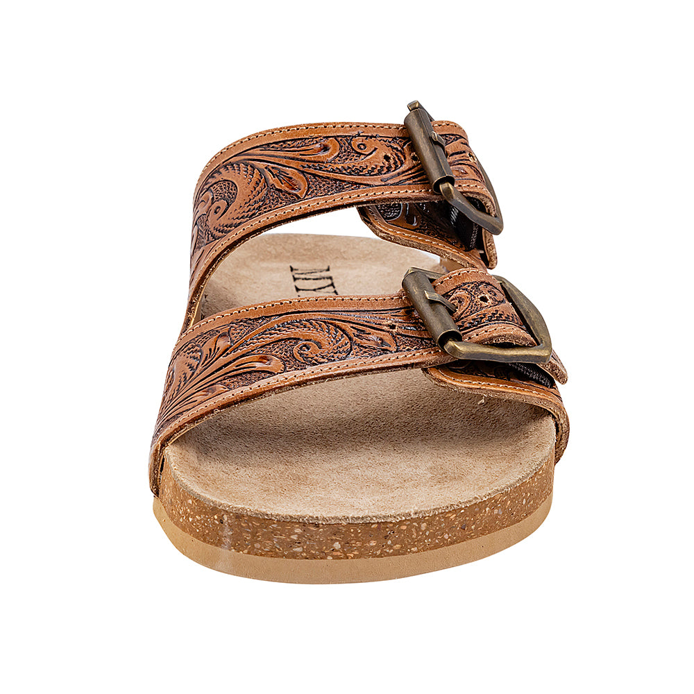 Footo Western Hand-Tooled Sandals – MyraUSA