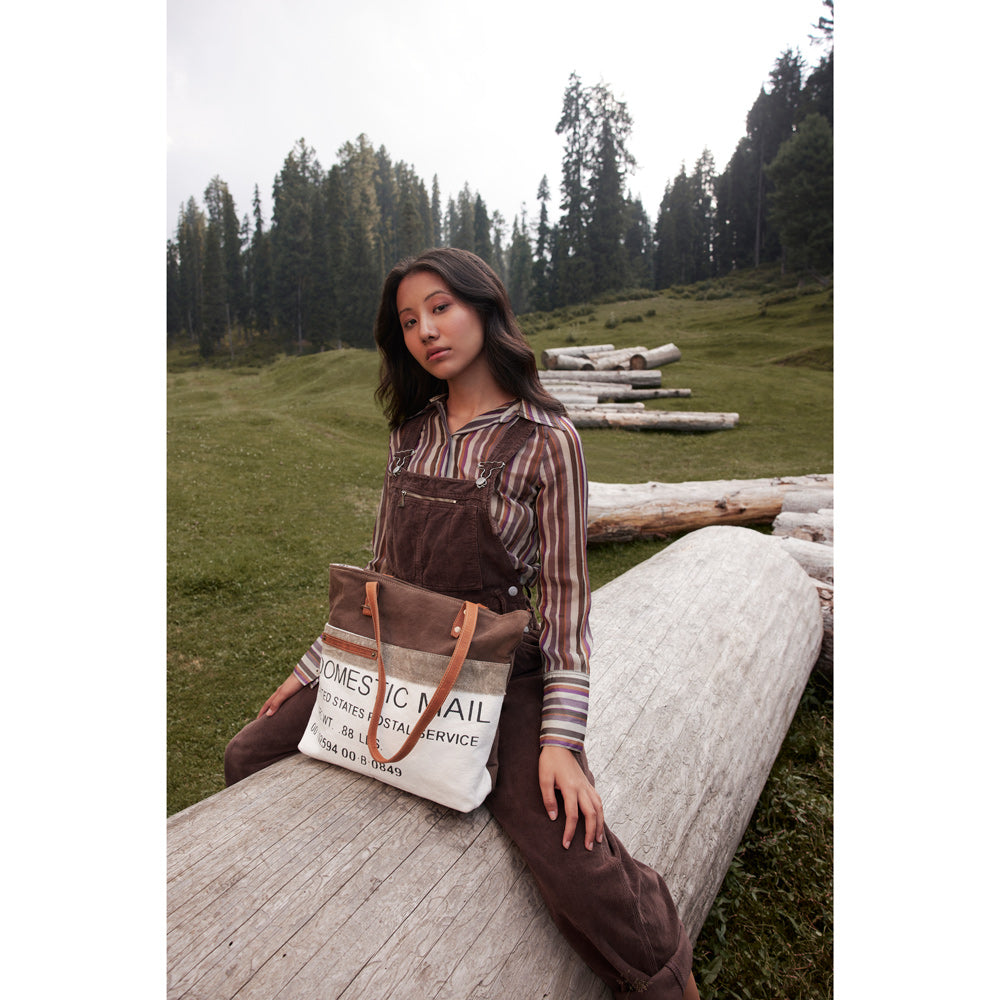 Domestic Mail Tote Bag – Myra Bags