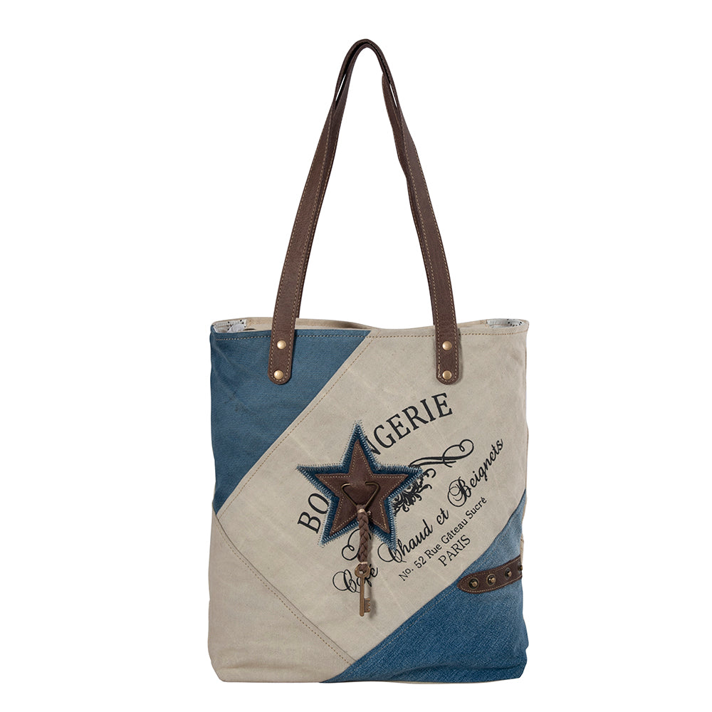 Blue Star Key Tote Bag – MyraUSA
