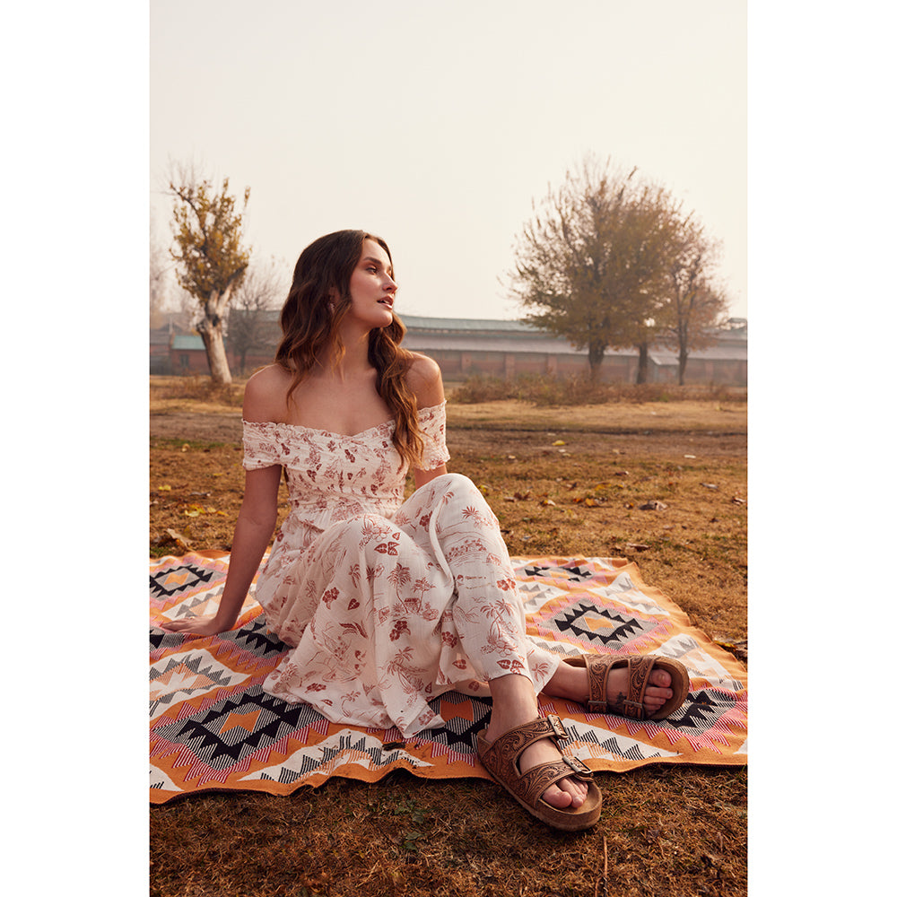 Footo Western Hand-Tooled Sandals – Myra Bags