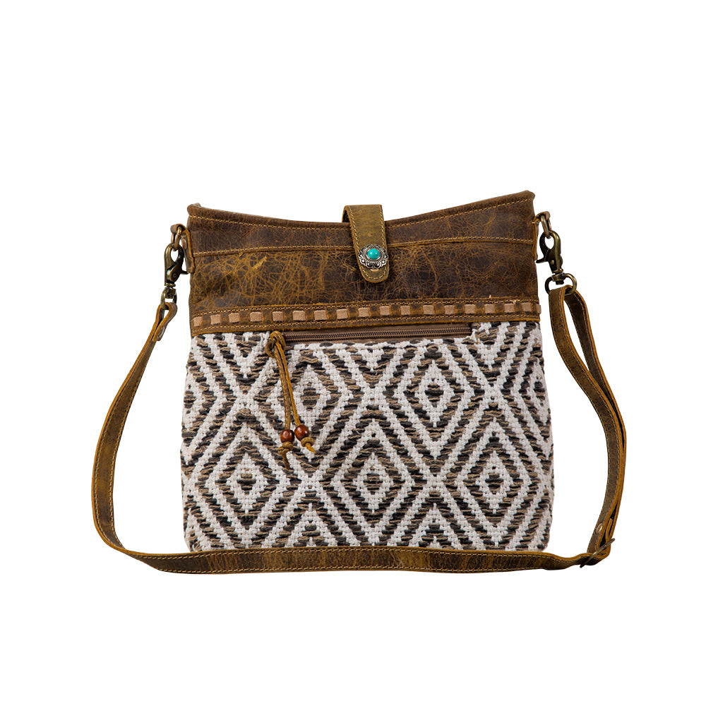 Myra Sand Weaver Shoulder Bag for Women â€“ Rustic Brown Leather, Jacq ...